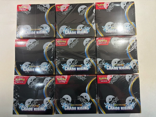 POKÉMON TCG MEGA Evolution: Chaos Rising Booster Box (36 packs, sealed ...