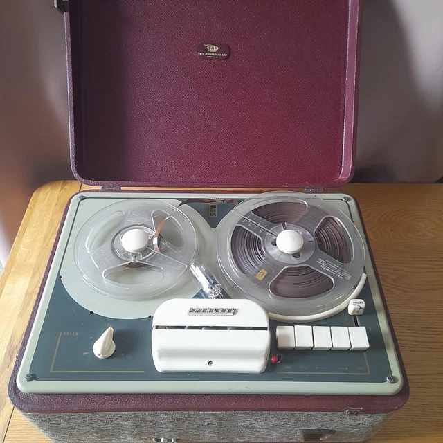 VINTAGE PRINCESS ELIZABETHAN Reel To Reel Tape Recorder Untested. £16. ...