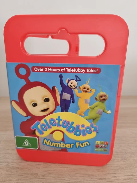 TELETUBBIES NUMBER FUN DVD Region 4 PAL Over 2 Hours of Teletubby Tales ...