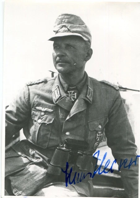 RARE SIGNED PHOTO General Hans Hecker Africa Kc Winner $16.99 - PicClick