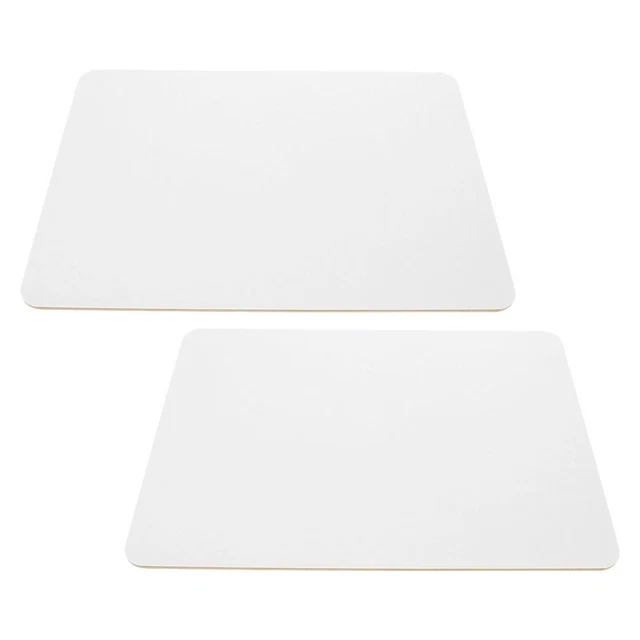 2 PCS DRY Erase Boards Compact Whiteboard Double Sided Blank Lapboards ...