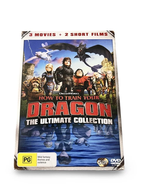 How To Train Your Dragon The Ultimate Collection Complete 5 Disc Dvd