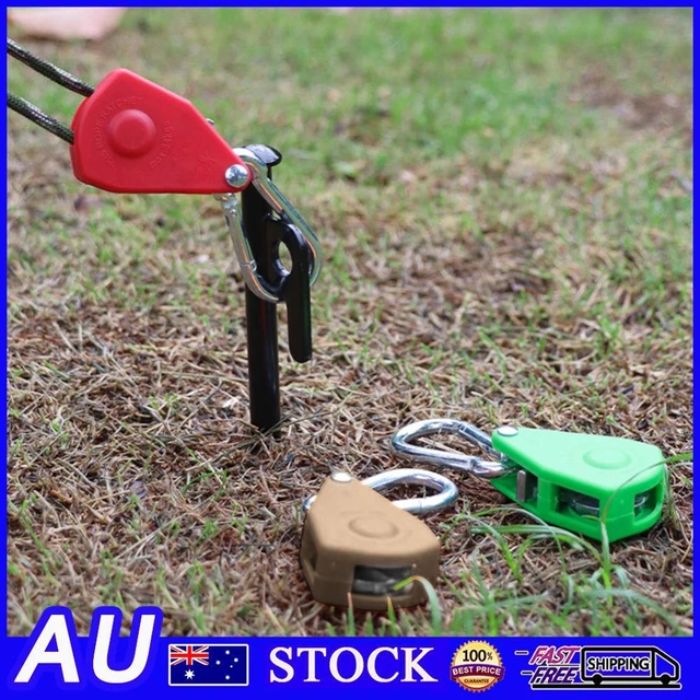 ROPE HOOK ADJUSTABLE Rope Buckle Tightener Cord Adjuster Fastener for ...