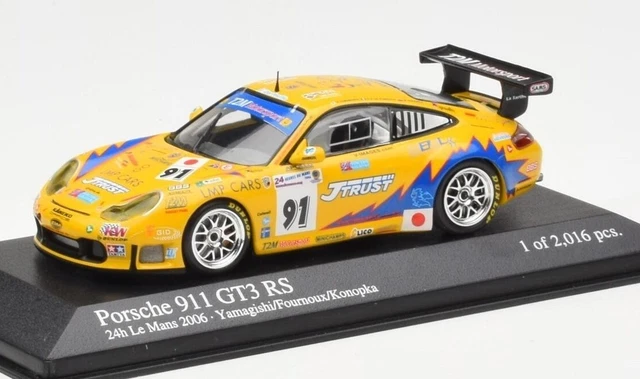 PORSCHE 911 997 GT3 RS T2M Motorsport n°91Le Mans 2006 Minichamps EUR 34,50 - PicClick FR