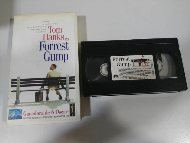 FORREST GUMP TOM Hanks VHS Tape Spanish - 3T $40.53 - PicClick AU