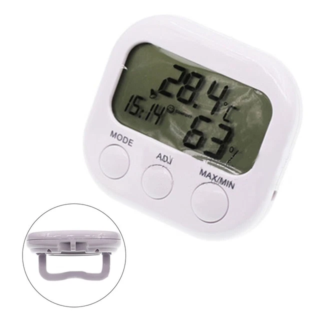 TEMPÉRATURE AMBIANTE HUMIDIMÈTRE thermomètre numérique écran LCD hygromètr EUR 14,30 - PicClick IT