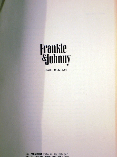 FRANKIE + JOHNNY - Michelle Pfeiffer - Hector Elizondo - Al Pacino ...