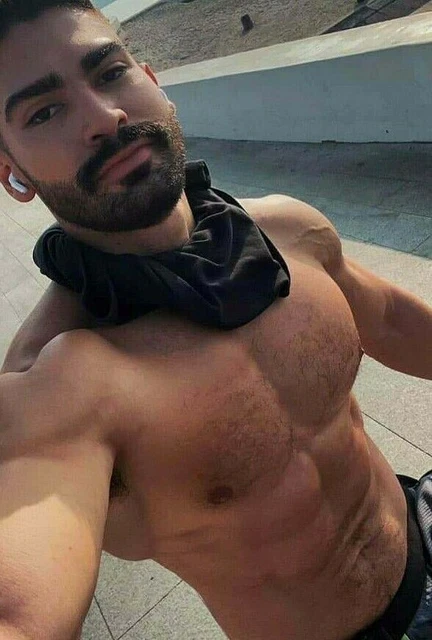 SHIRTLESS MALE HAIRY Chest Thick Beard Stud Hunk Jock Beefcake PHOTO 4X6 B1690 EUR 3,89 ...