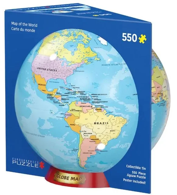 MAP OF THE World Tin | Englisch | Spiel | 2024 | Eurographics EUR 23,95 ...