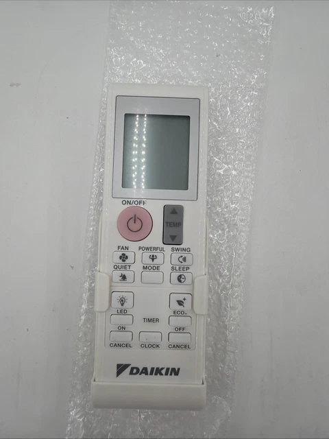 DAIKIN WHITE REMOTE Control with Wall Holder 2531835 £54.66 - PicClick UK