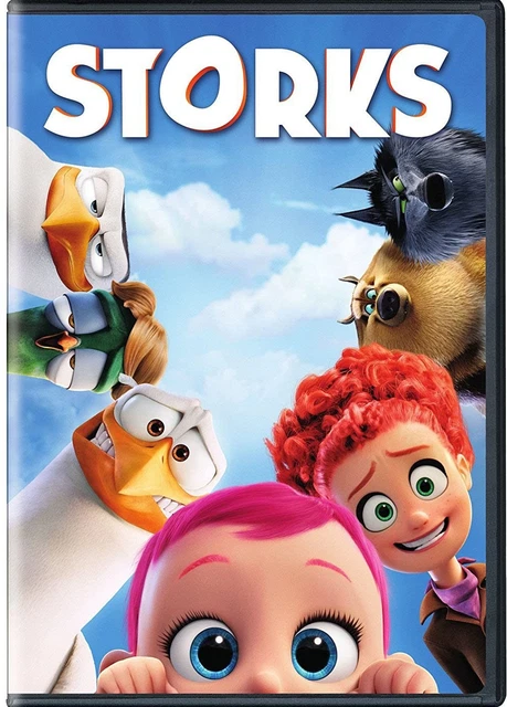 STORKS (DVD) ANDY Samberg Kelsey Grammer Katie Crown Jordan Peele (US ...