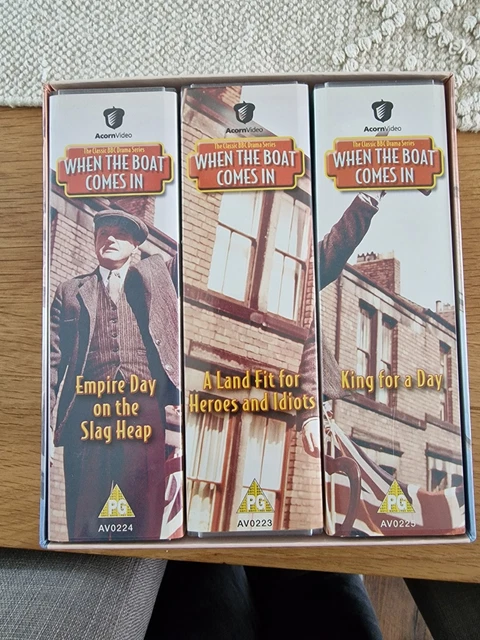 VINTAGE BBC WHEN The Boat Comes In Vhs Boxset Bundle £16.32 - PicClick UK