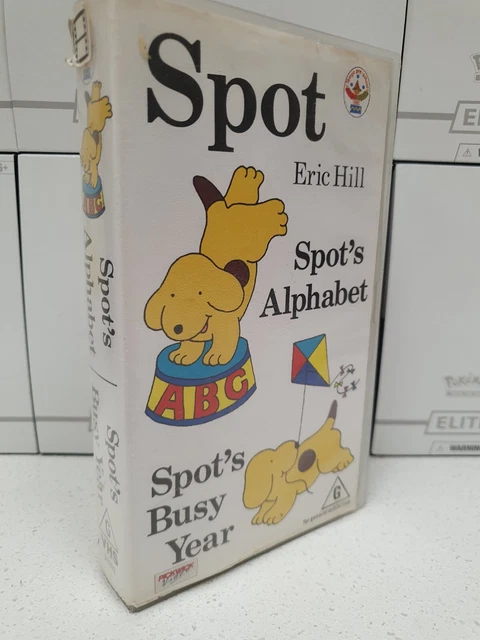 SPOT'S ALPHABET / Spot's Busy Year. VHS Video Tape ABC Kids 1990 Eric ...