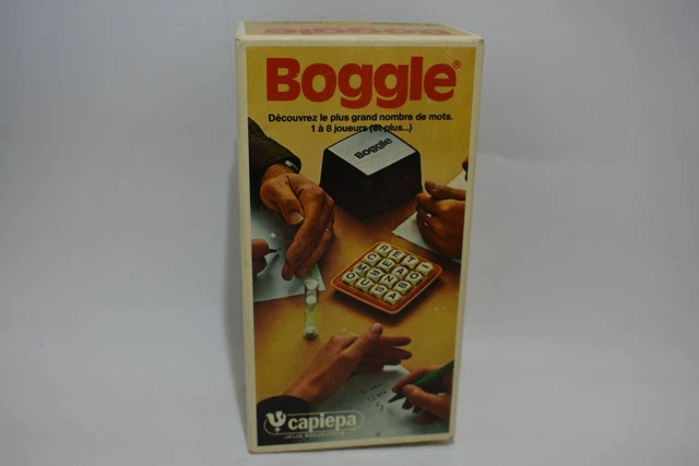 BOGGLE EDITION CAPIEPA jeux educatifs jeu de société lettres mots ...