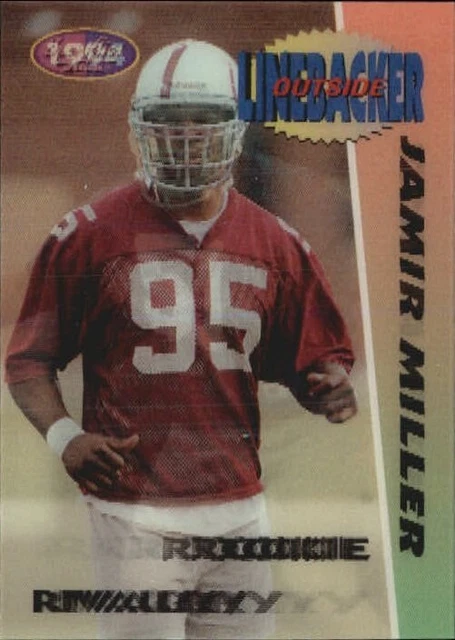 1994 SPORTFLICS ROOKIE Rivalry #9 Jamir Miller/Trev Alberts Colts ...