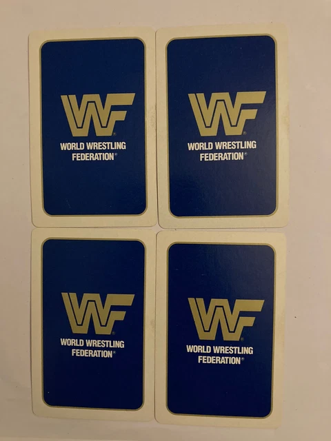 BRUTUS BEEFCAKE WWF Super Stars Playing Cards 1988 Wrestling Trading ...