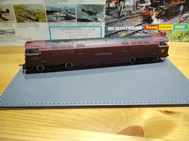 HORNBY CLASS 52 Western Courier D1062 Diesel Locomotive R368 BR Maroon ...