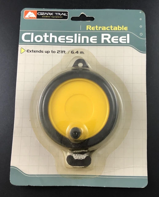 OZARK TRAIL RETRACTABLE Clothesline Reel Vh2 £8.03 - PicClick UK