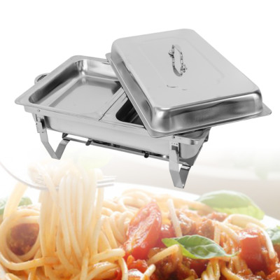 STAINLESS STEEL CHAFING Dish Food Warmer Keeping Warm Container Rechaud ...