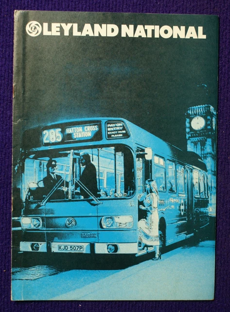 BRITISH LEYLAND NATIONAL Bus Single Deck Chassis Specification Brochure ...