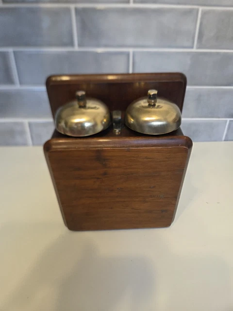 VINTAGE GPO TELEPHONE Wooden Bell Box Set No 1A £52.69 - PicClick UK