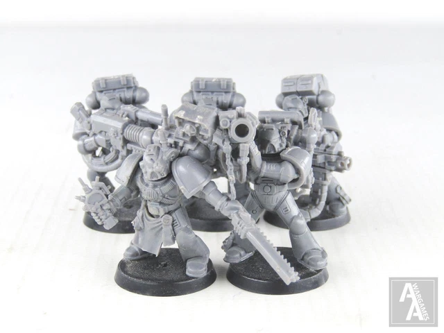 (2223) DEVASTATOR SQUAD Space Marines Adeptus Astartes 40k 30k ...