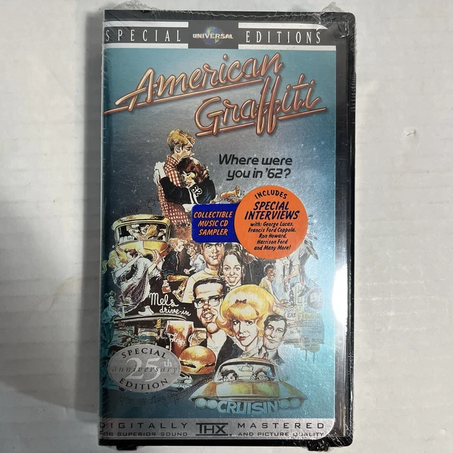 AMERICAN GRAFFITI (VHS, 1998, 25th Anniversary Special Edition ...