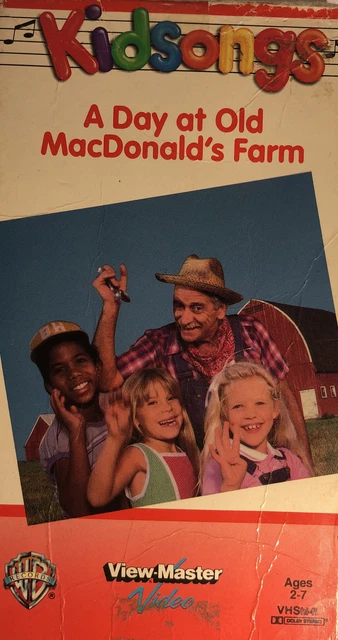 KIDSONGS: A DAY At Old MacDonald's Farm Sing-a-Long(VHS 1985)TESTED ...