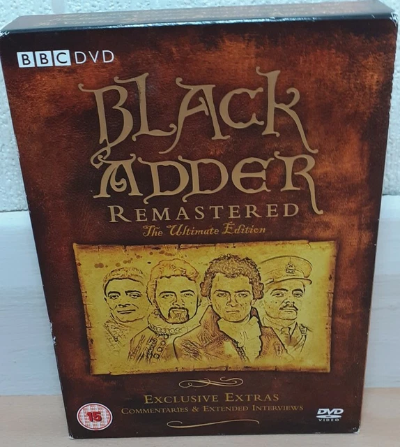 BLACKADDER REMASTERED THE ultimate edition DVD box set. Pal region ...