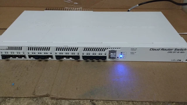 MIKROTIK CRS317-1G-16S+RM 16X SFP+ Cloud Router Switch Rack Mountable ...