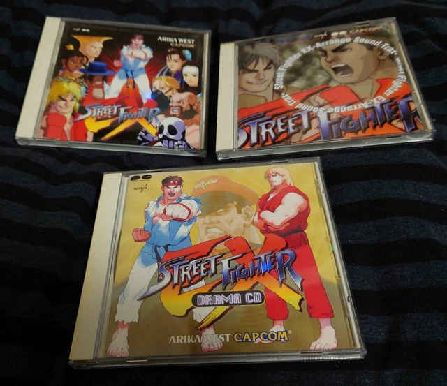 SHIPPING INCLUDED STREET Fighter Ex Soundtrack 2-Disc Drama Cd Set £165 ...
