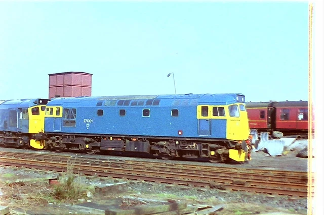 35MM RAILWAY COLOUR Negative Class 27 001 at Bo'ness £1.95 - PicClick UK
