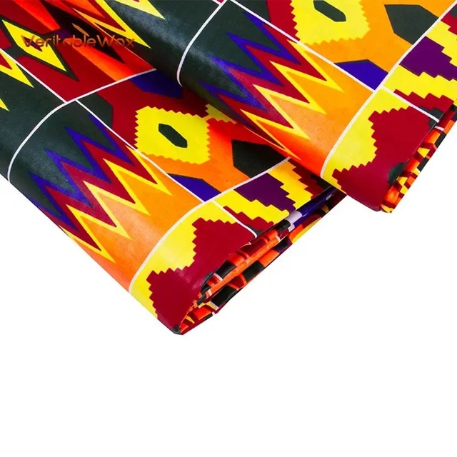 TISSU PATCHWORK UNIQUE en cire africaine pour tenues à la mode tissu ...