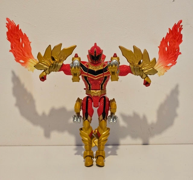 POWER RANGERS MYSTIC Force Red Power Ranger Fury Dragon Figure 2006 ...