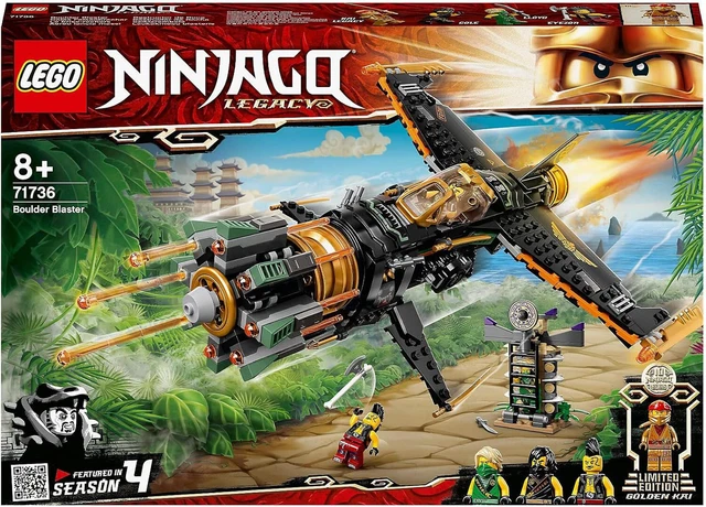 LEGO NINJAGO REVOLVER Blaster 8-shot spring-loaded shooter 71736 £68.05 ...