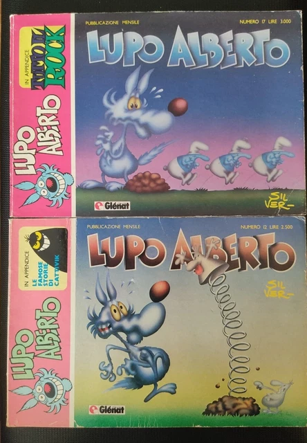 LUPO ALBERTO N.12 e n.17 del 1986 - Ed. Glénat - EUR 4,50 - PicClick IT