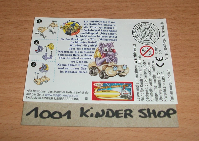 KIDS C-3 C3 Monster Hotel Bpz (D) With Aztec $1.61 - PicClick