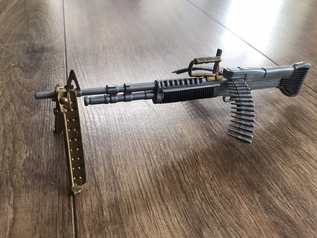 VINTAGE ACTION MAN Commando M60 Machine Gun £19.00 - PicClick UK