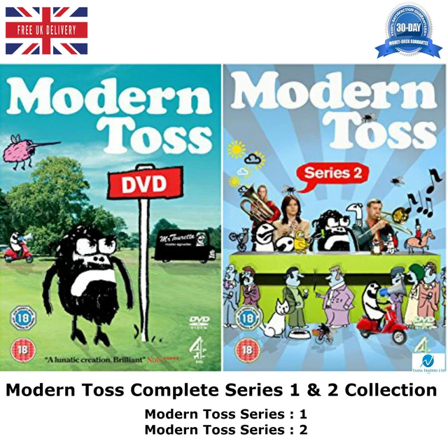 MODERN TOSS 1 - 2 Complete Series 1-2 Collection New and Sealed Region ...