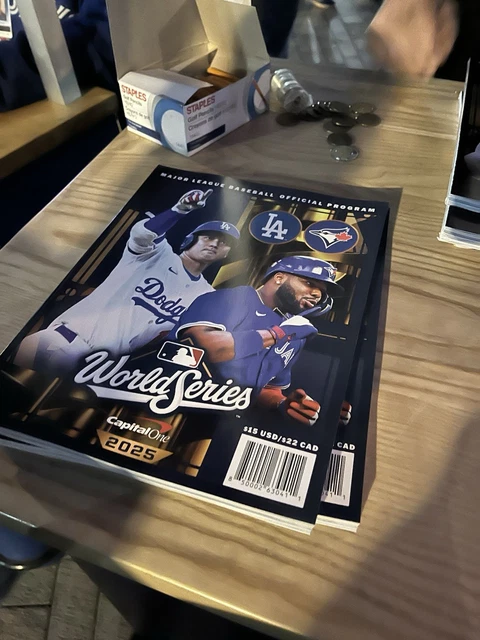 2025 MLB WORLD Series Los Angeles Dodgers Toronto Blue Jays Official ...