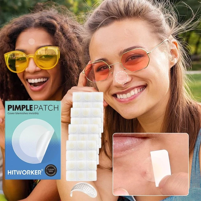 ACNE PATCH TAG Hydrocolloid Pimple Spot Acne Healing 12/48pcs Dots ...