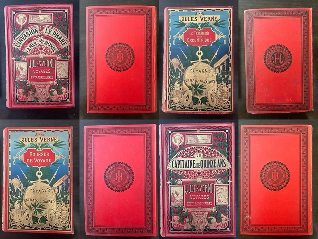 COLLECTION DE JULES Verne / Hetzel / Hachette + Bottin EUR 5.000,00 ...