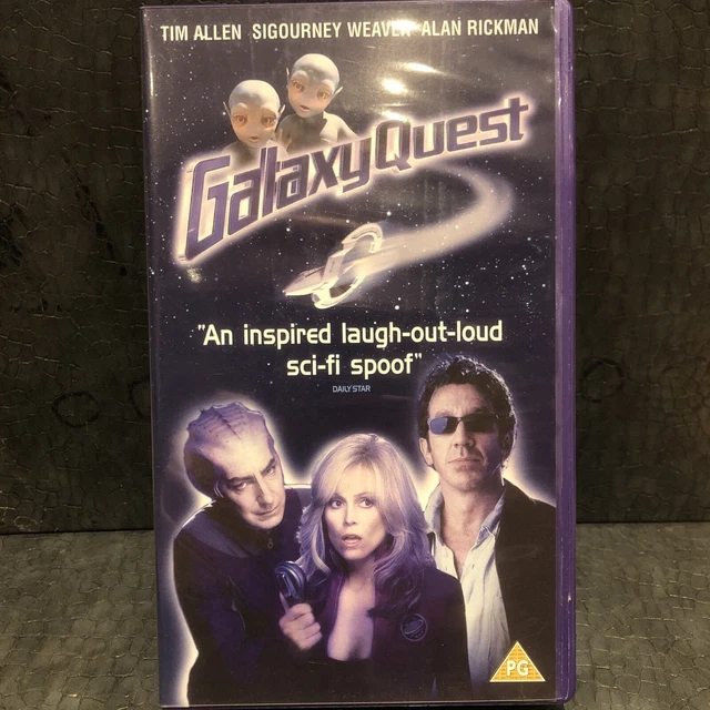 GALAXY QUEST (2001) PG Sci-Fi PAL VHS Video Tape £3.95 - PicClick UK