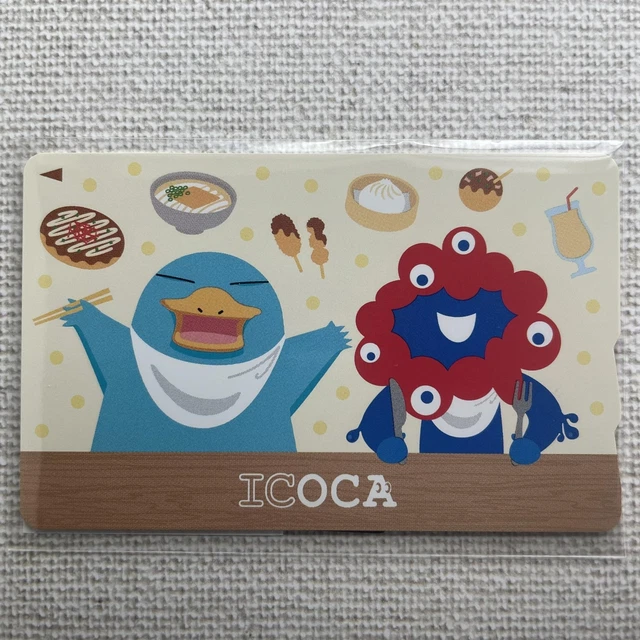 EXPO 2025 OSAKA Kansai ICOCA Transportation IC card JR Suica ICOchan ...