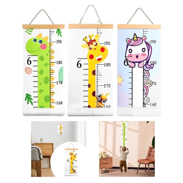 HEIGHT CHART FOR Kids Creative Growth Chart for Play Room Home ...