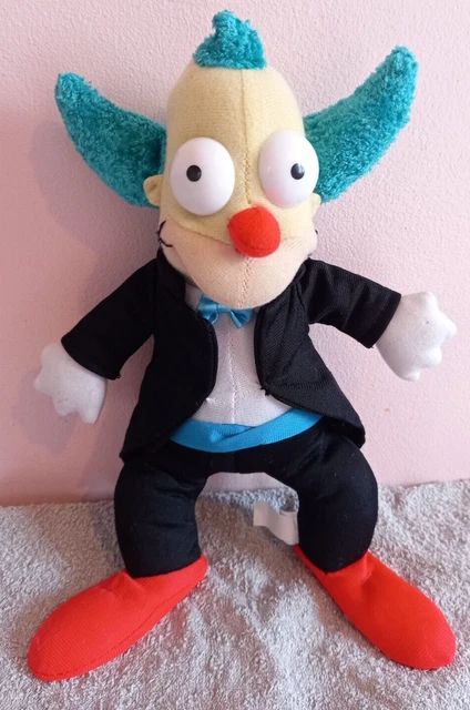 THE SIMPSONS KRUSTY The Clown Tuxedo Suit Soft Toy Plush 2006 Matt ...