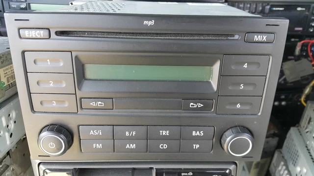 VW VOLKSWAGEN RCD 200 MP3 Radio CD player Polo mk4F facelift GOLF mk4 ...