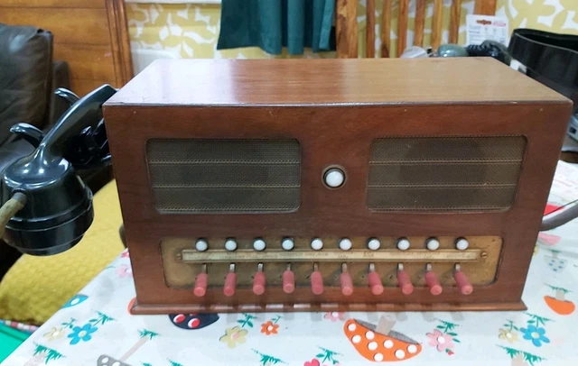 ATM 10 LINE Exchange (Naval?) Unit and original connection box. 1950s ...