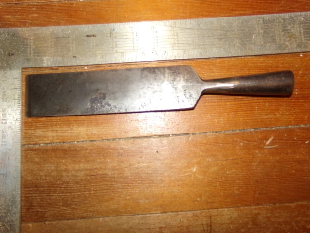 VINTAGE/ANTIQUE 2& WIDE Timber Framer/Boat Builders Slick/Chisel ...