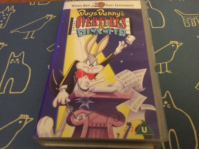 BUGS BUNNY - Overtures to Disaster VHS Vintage Home Video Warner Bros ...